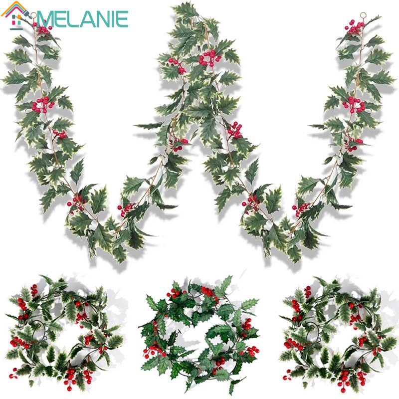 2M Hanging Ornaments Decoration DIY Garland Wreath Xmas Tree Christmas ...