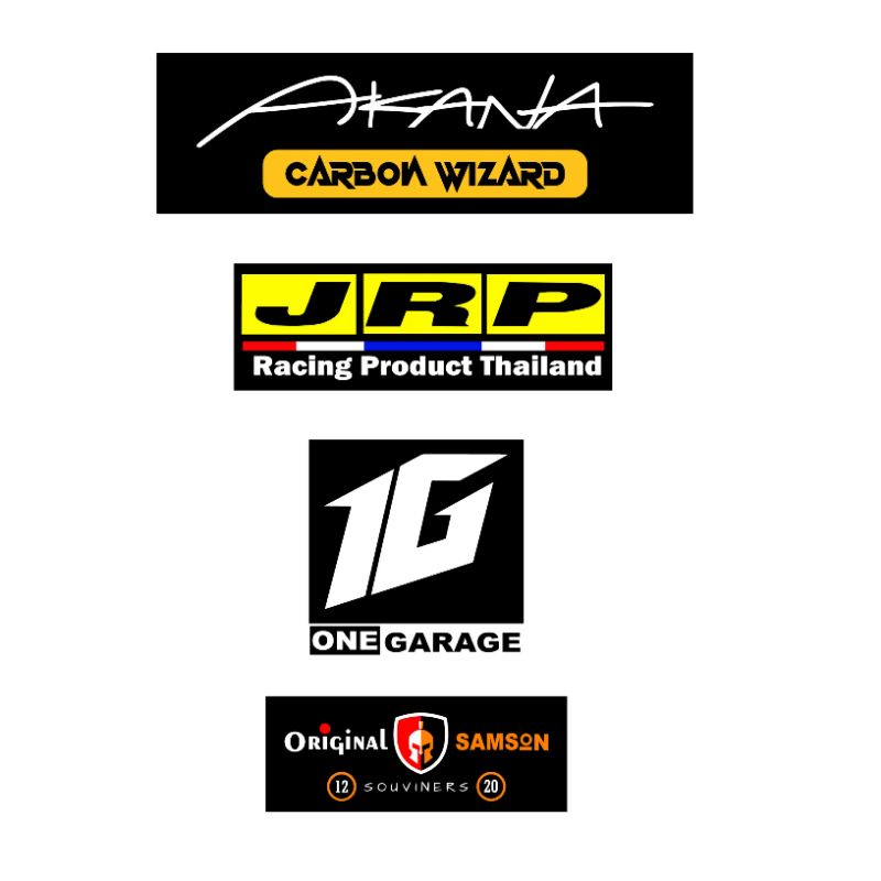 stickers Akana Carbon wizard Hologram Stickers Dead Front | Shopee ...
