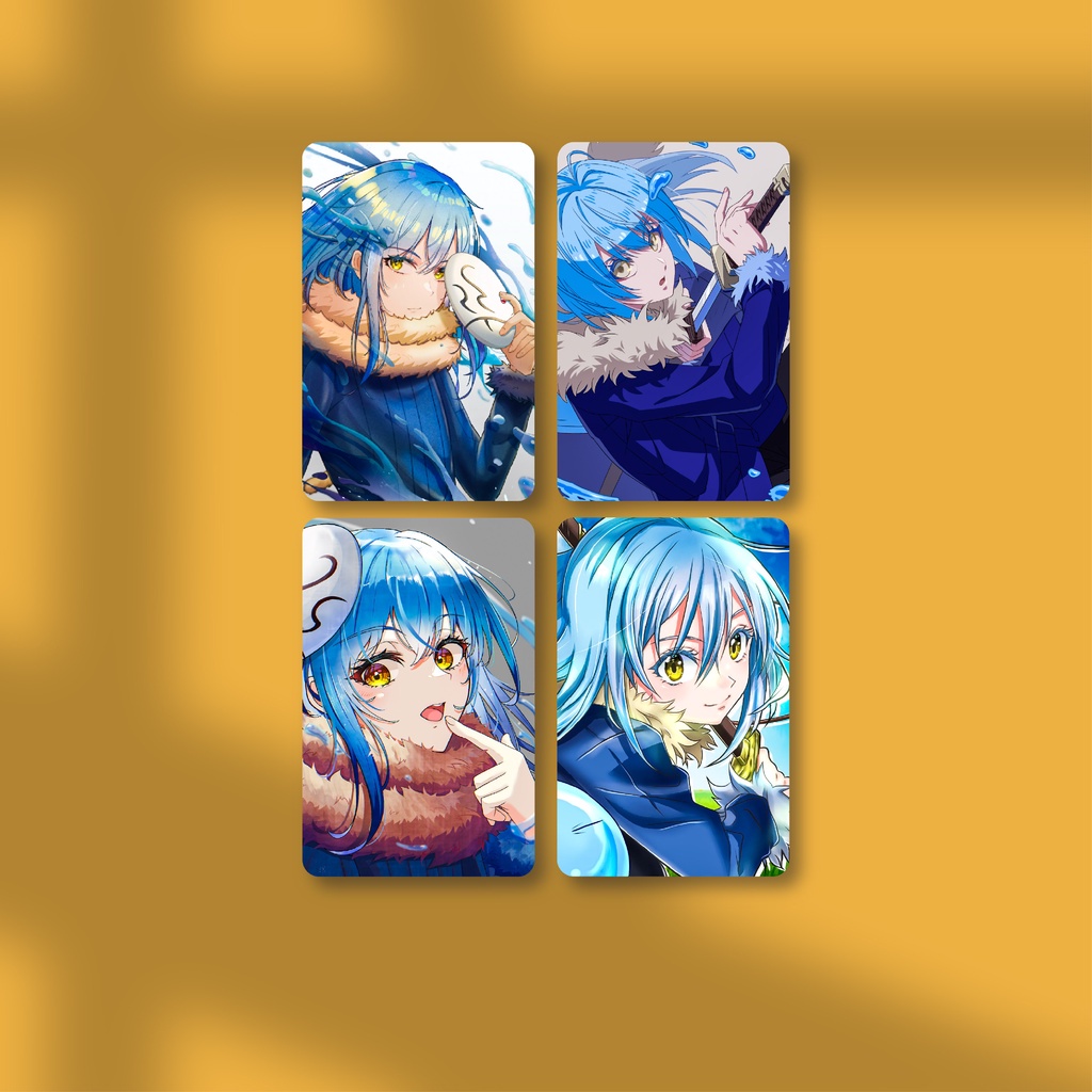 [ Photocard ] Anime Rimuru Tempest Tensei shitara Slime Datta Ken ...