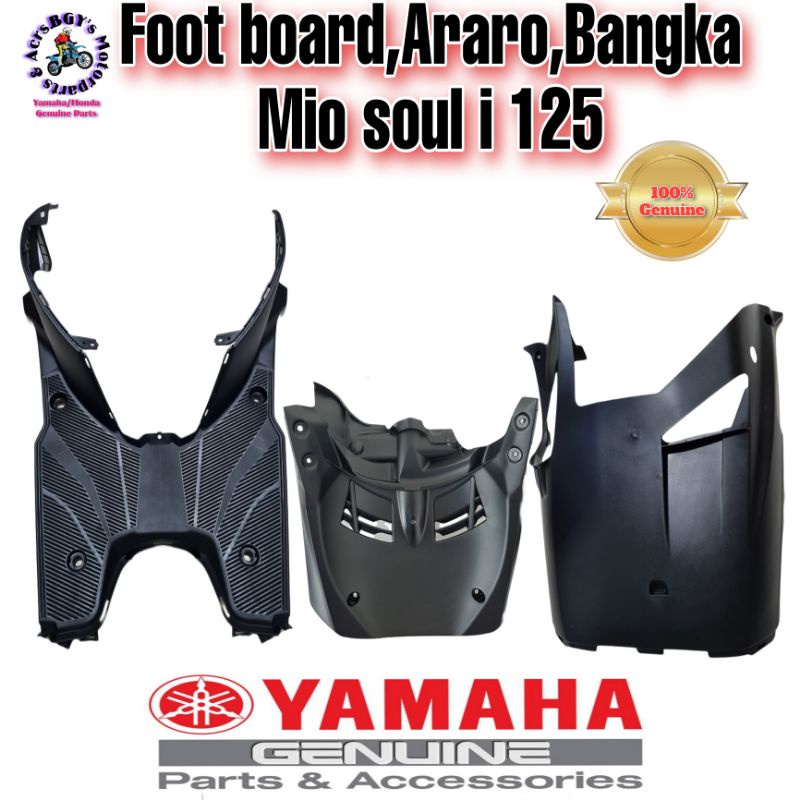 Yamaha Mio soul i 125 Footboard araro and bangka (set) | Shopee Philippines