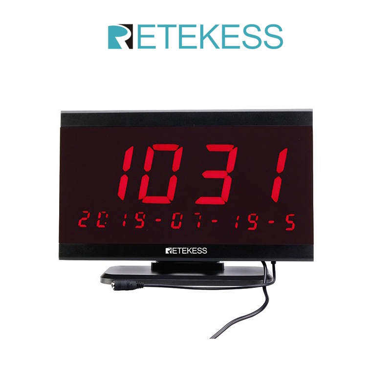 Retekess TD105 Receiver Screen Compatible with Wireless Calling System ...