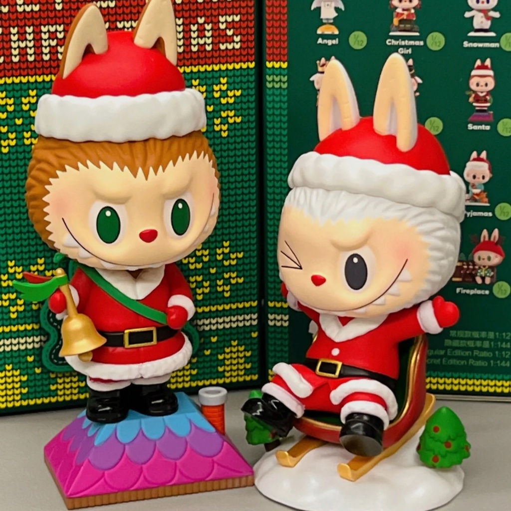 【Genuine】POPMART the Monsters Labubu Let's Christmas Series Confirmed ...