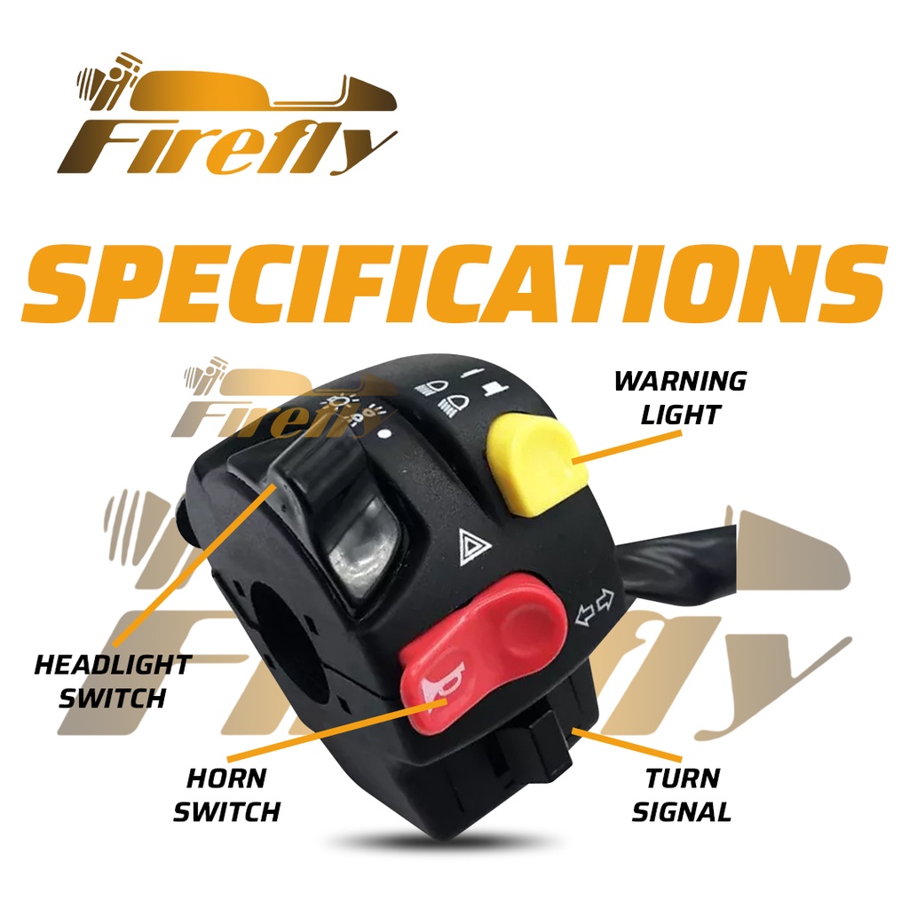 Firefly Domino Switch 10A Copy Left Side Universal Made in Italy ...