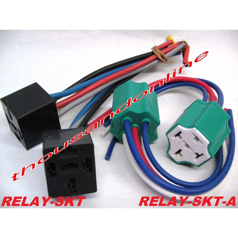 UNIVERSAL CAR RELAY 5 PIN RELAY SOCKET RELAY 5 PIN 12V 40A 87 | Shopee ...