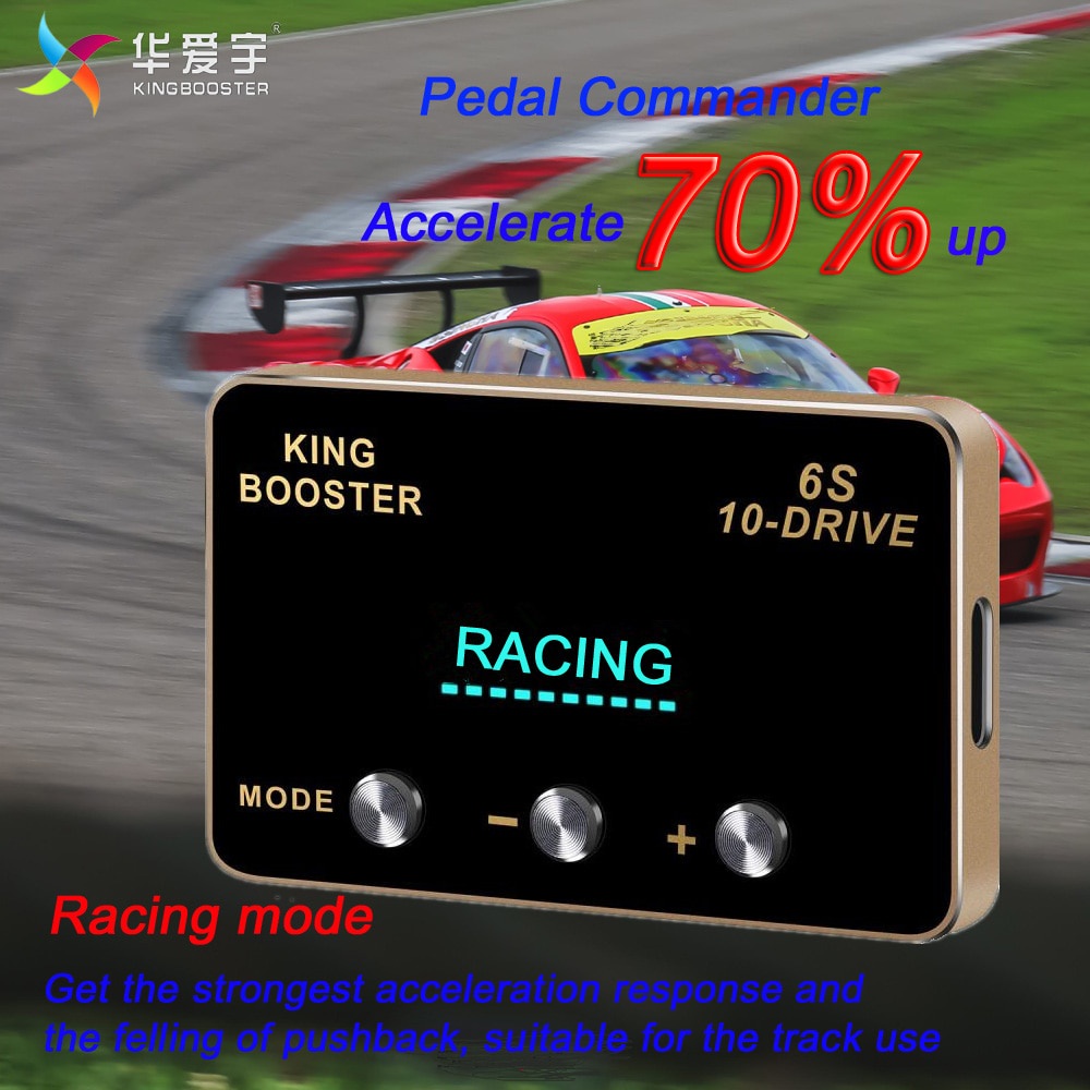 Car Throttle Controller Pedal Booster For TOYOTA HILUX PRADO 150 LAND ...