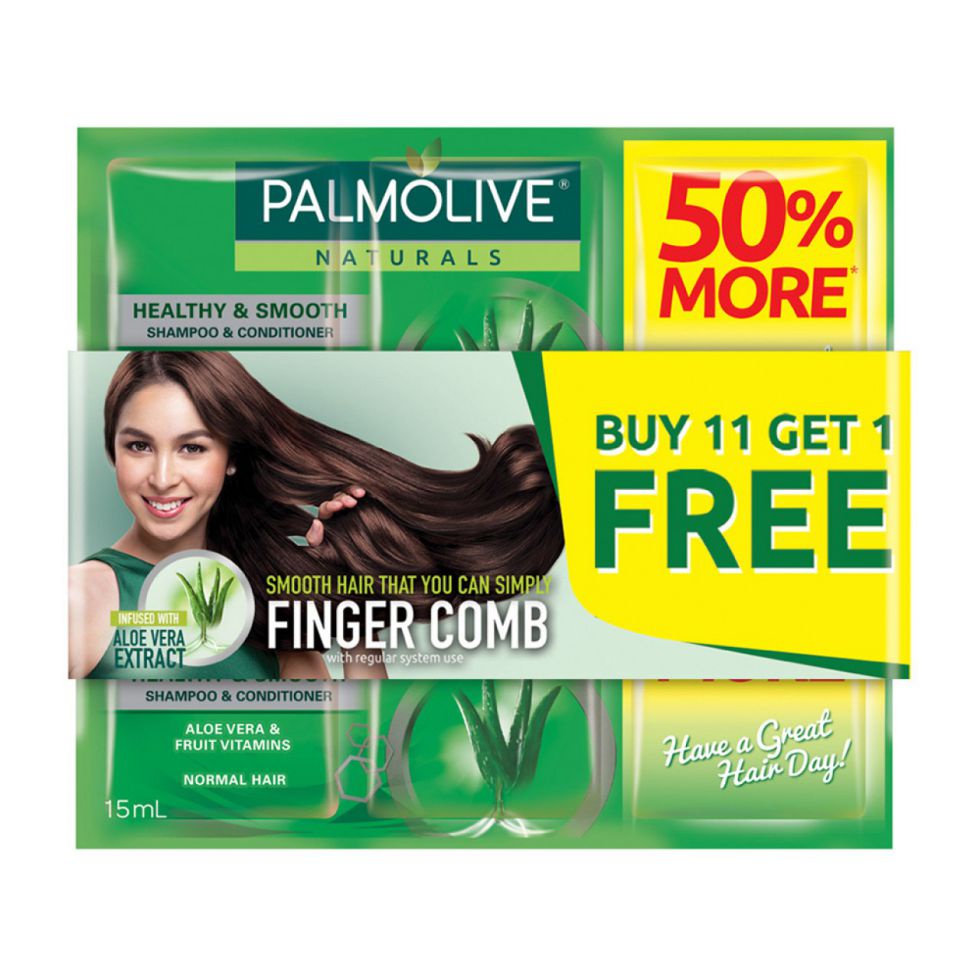 Palmolive Naturals Shampoo Healthy & Smooth / Ultra Smooth (green) 15ml ...