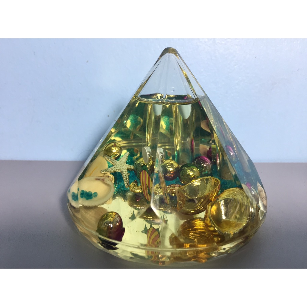 Glass Display with Sea Inspired Materials Shakeable Glass | Shopee ...