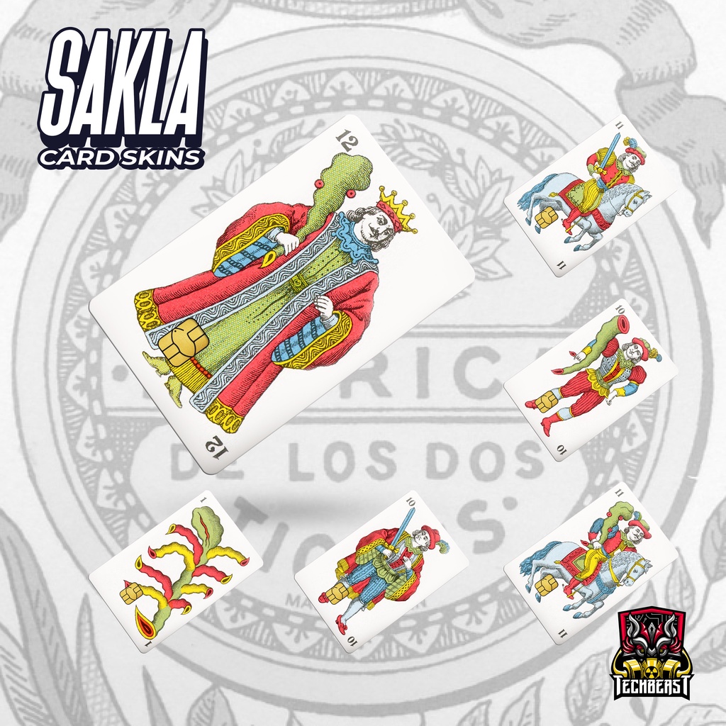 3M Sakla Spanish ATM Debit Credit Beep Card Skin Vinyl Sticker ...