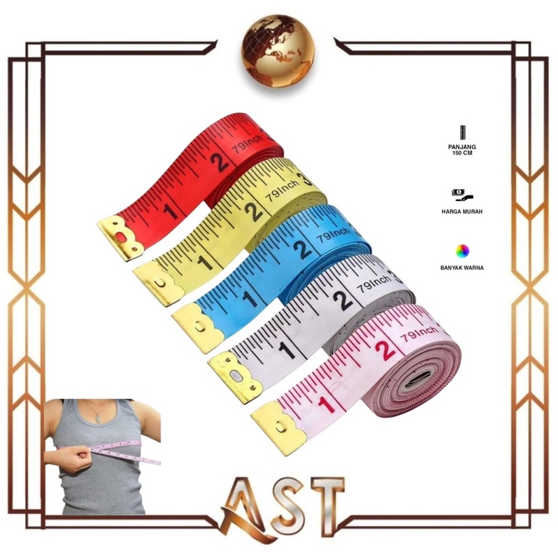 Fabric Sewing Meter Clothing Fabric Measuring Tool Length 150cm 1.5M ...