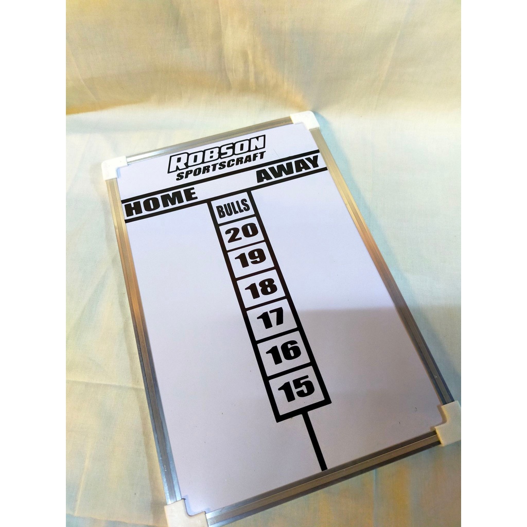 ROBSON MINI DART SCORE BOARD/WHITE BOARD/DART ACCESORIES | Shopee ...