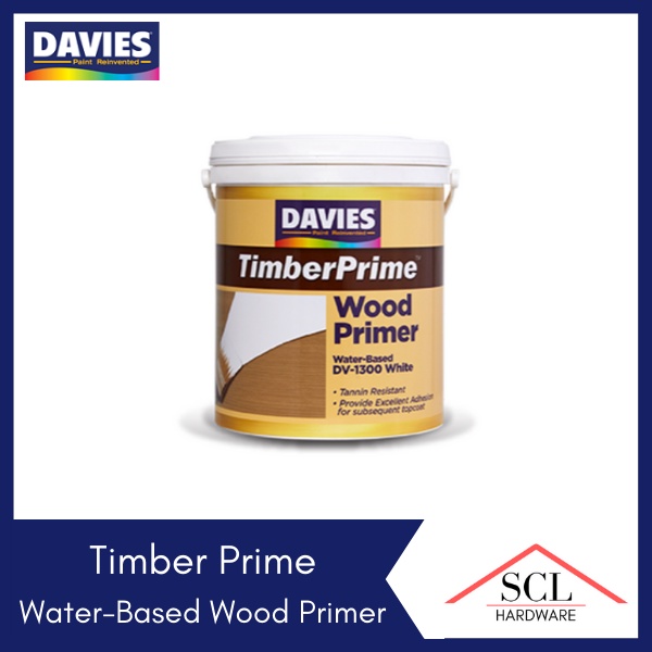 DAVIES TimberPrime Water-Based Wood Primer 1 Liter | Shopee Philippines
