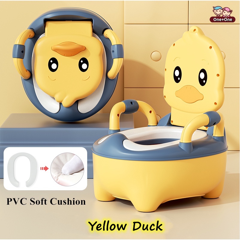 Duck Design Potty Trainer Toilet Portable Baby Toilet Potty Training ...