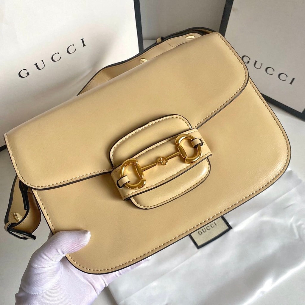 Gucci brand simple classic versatile Messenger Bag Handbag | Shopee ...