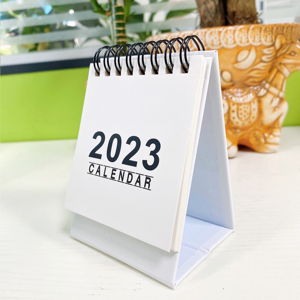1pcs Calendar 2023 Mini Creative Minimalist Desk Calendar Office ...