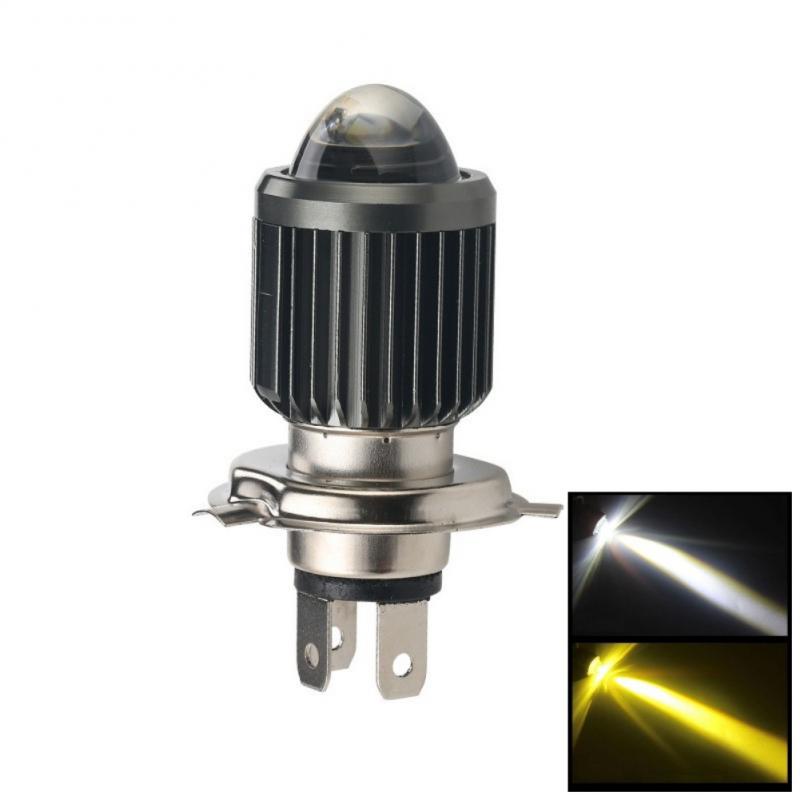 Led Yellow And White Double Light With Lens Small Steel Cannon ...