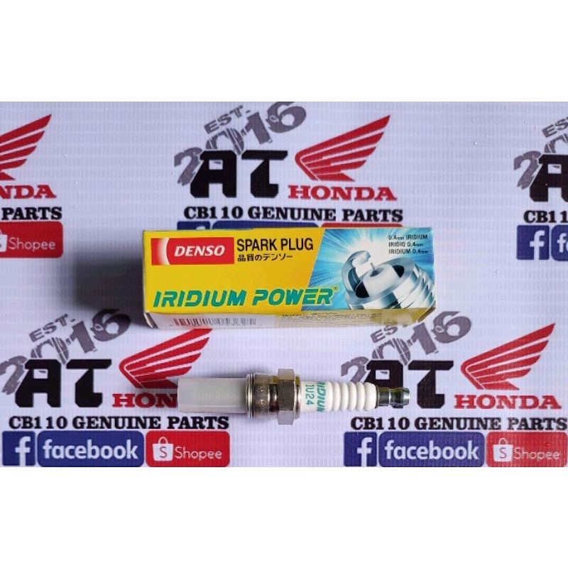 Denso iridium sparkplug IU24 | Shopee Philippines