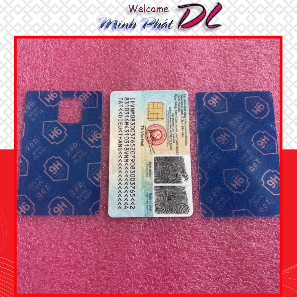 Nano tempered film protects Citizen Identification - CCCD from ...