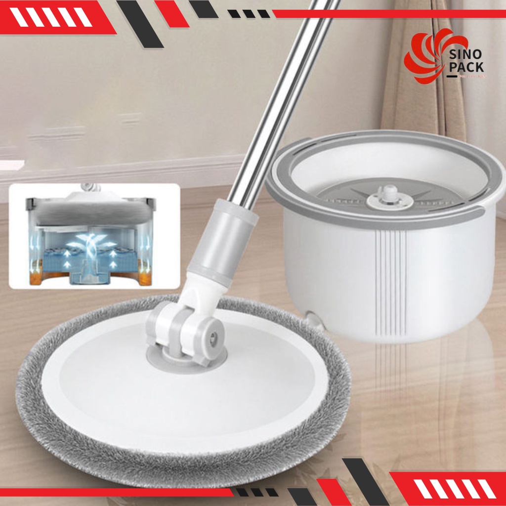 Spin Mop With Spinner and Bucket Magic Tornado Mop 360 Easy Rotating ...