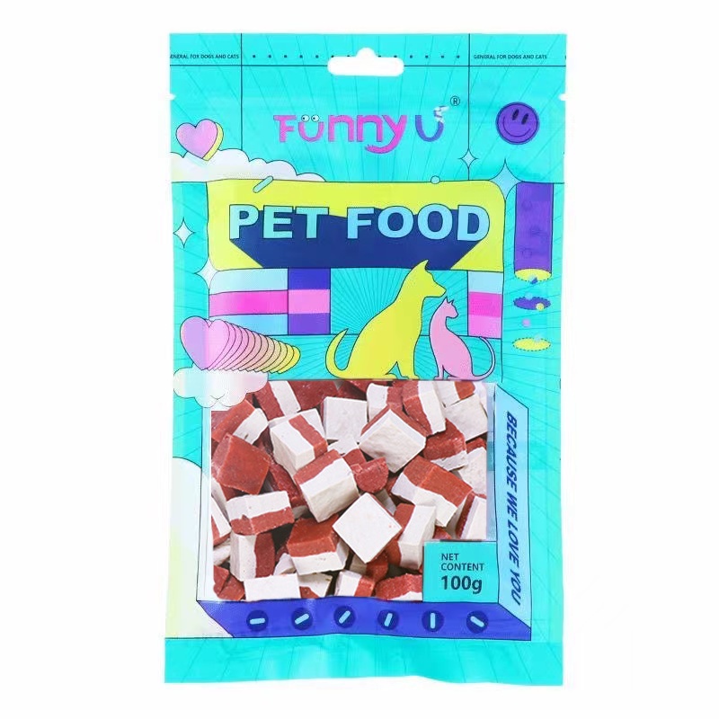 100g Pet Dog Treats Beef Dog Food Dog Snack Chicken Cheese Granule Dog ...