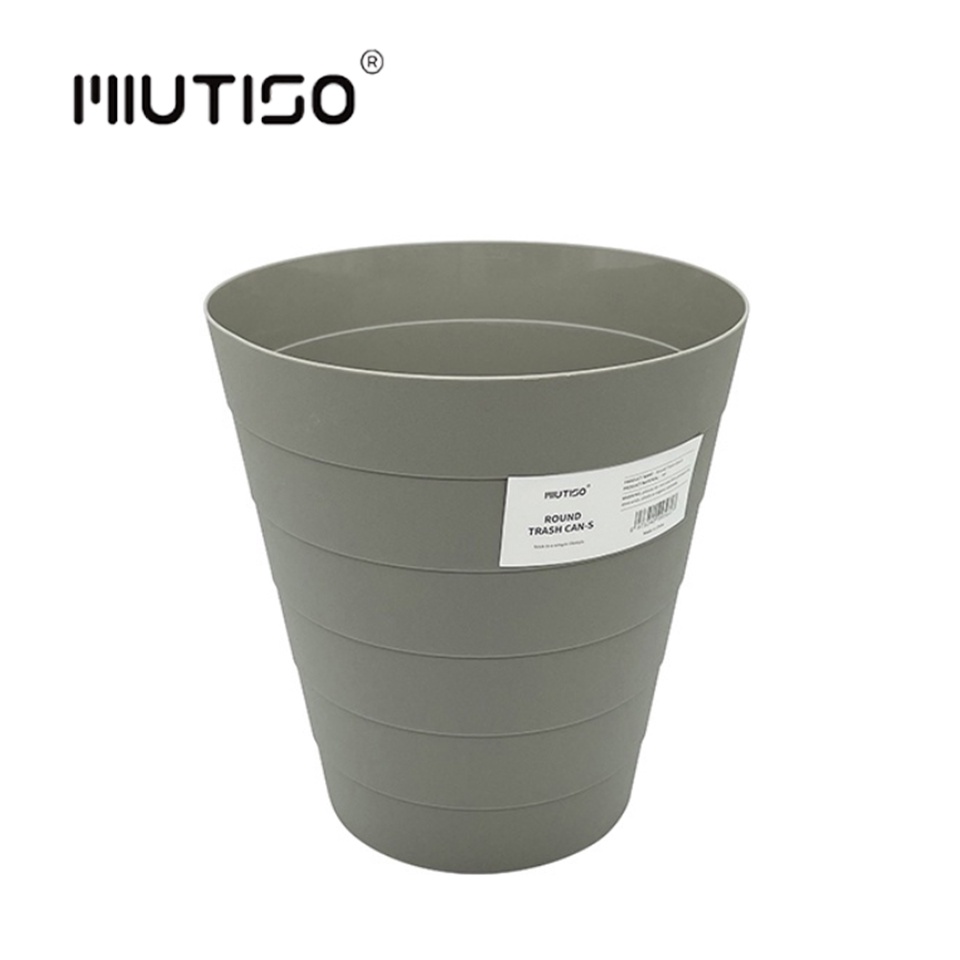 Miutiso Round Plastic Small Trash Can Waste Basket Trash Bin garbage ... Miutiso Round Plastic Small Trash Can Waste Basket Trash Bin garbage ...