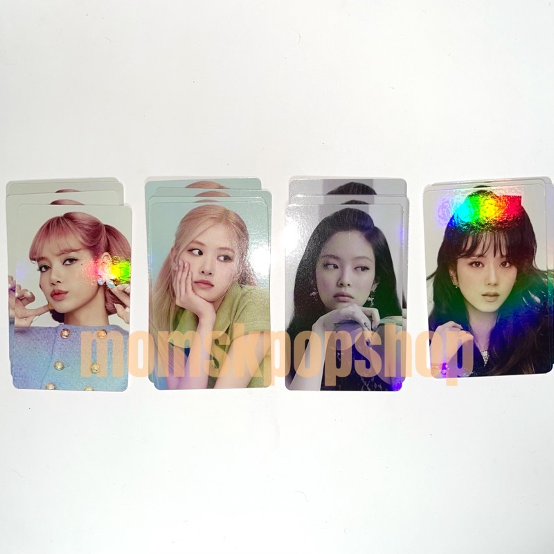 [ONHAND] BLACKPINK 2022 WELCOMING COLLECTION WEVERSE POB PC HOLOGRAPHIC PHOTOCARD | Shopee ...