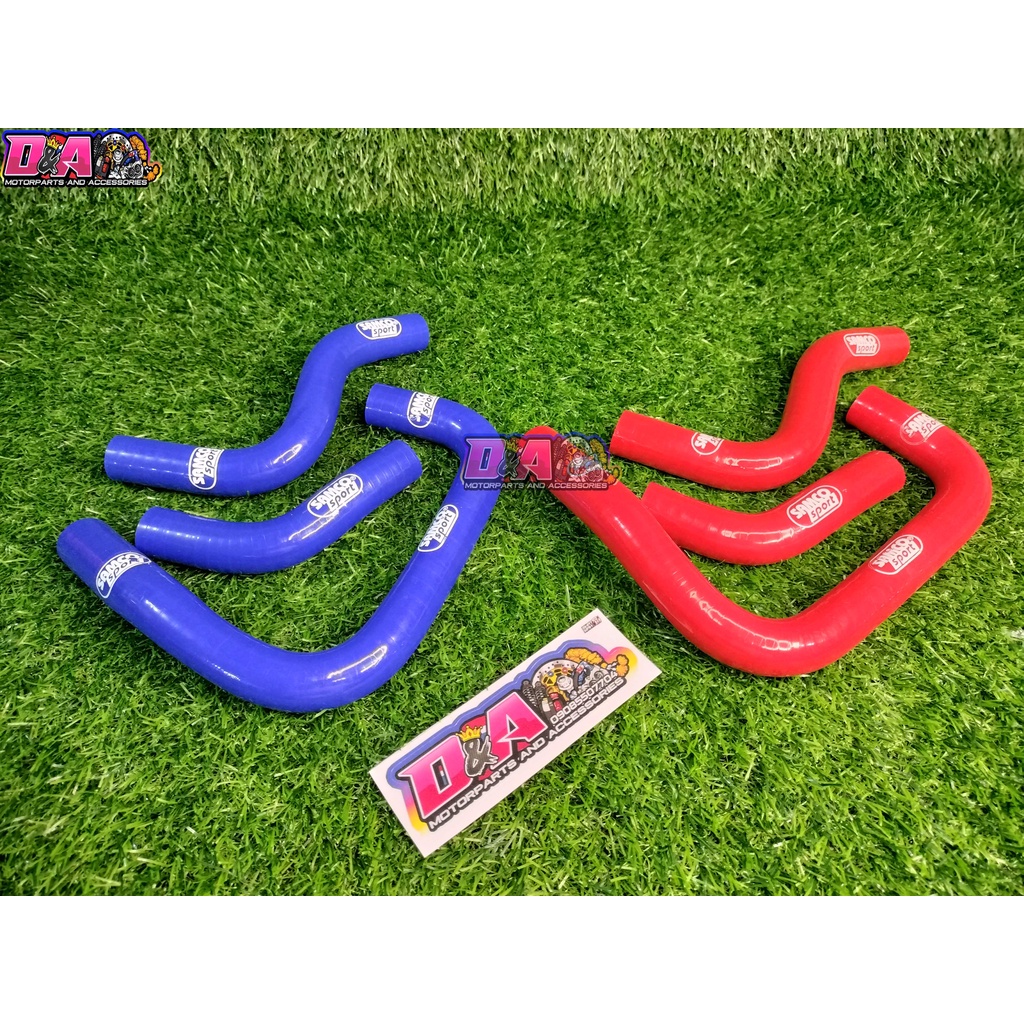 SAMCO RADIATOR HOSE NMAX v1 v2 / AEROX v1 v2 ( RED & BLUE ) | Shopee ...
