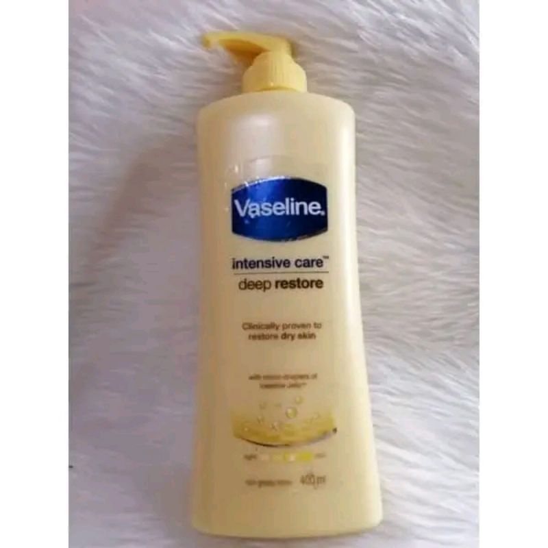 SALEE!! VASELINE INTENSIVE CARE DEEP RESTORE 400ML | Shopee Philippines
