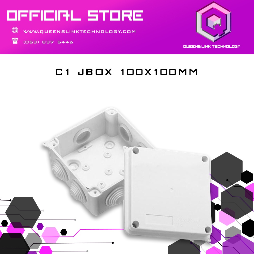 JUNCTION BOX C1 WATERPROOF CCTV ENCLOSURE OUTDOOR | Shopee Philippines