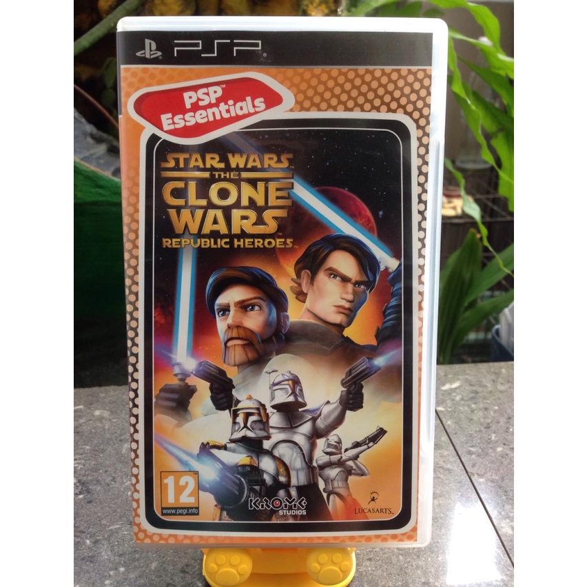 Star Wars - The Clone Wars Republic Heroes [PSP Game] | Shopee Philippines