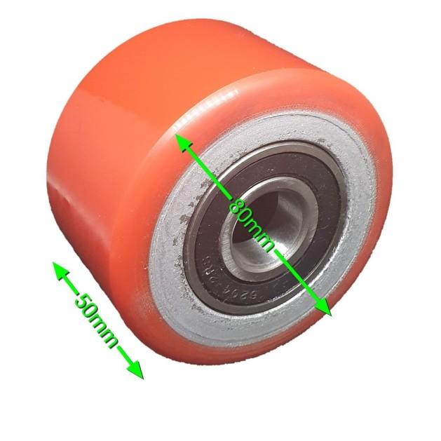 Pu Hand Pallet Wheels 80 x 50 mm | Shopee Philippines