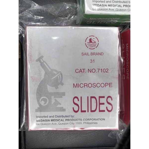 Microscope Slides Plain unground/grounded/Frosted (1 box -72pcs) | Shopee Philippines