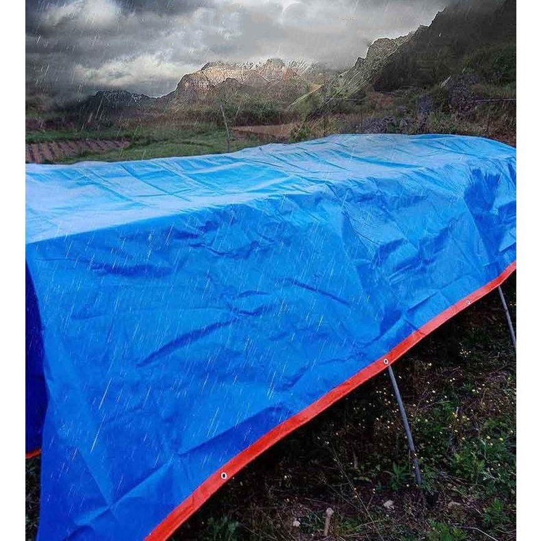 Blue Sack Sakolin waterproof (per meter) construction cover sakoline ...