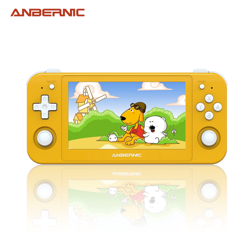 ANBERNIC RG505 handheld game console 4.95 inch OLED touch screen ...