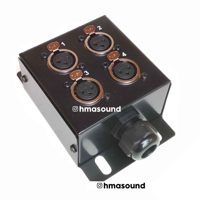 4 Channel Snake Cable Box + BSC-4 Connector | Shopee Philippines