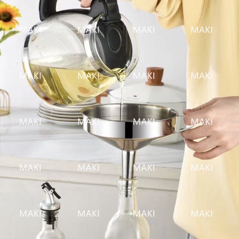 3pcs set food funnel strainer filter,oil leak,filter,kitchen tools ...