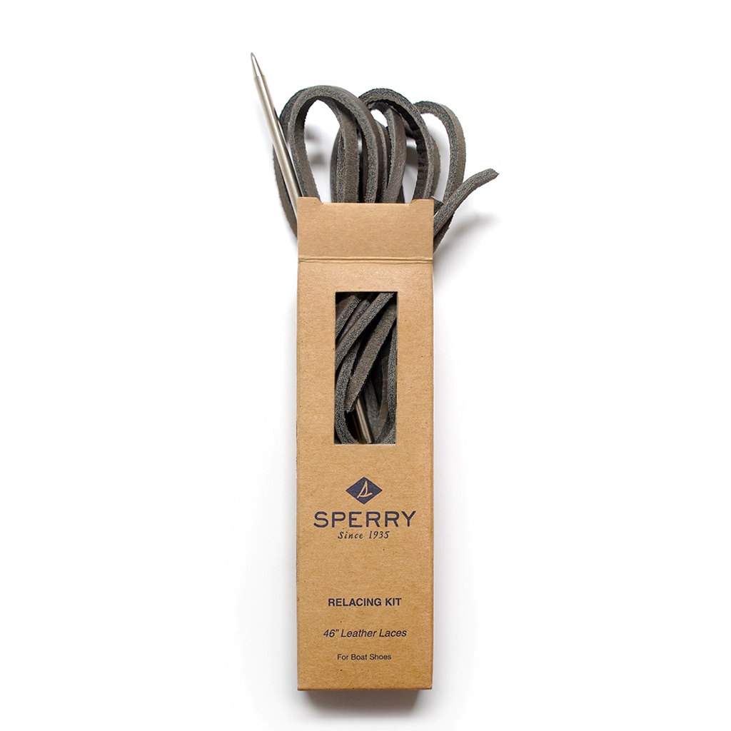 Sperry Lacing Kit (46IN) - Charcoal/Grey | Shopee Philippines