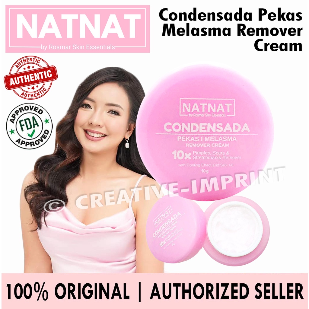 (ONHAND) Natnat by Rosmar Condensada Pekas Melasma Remover 10g (Authentic) | Shopee Philippines