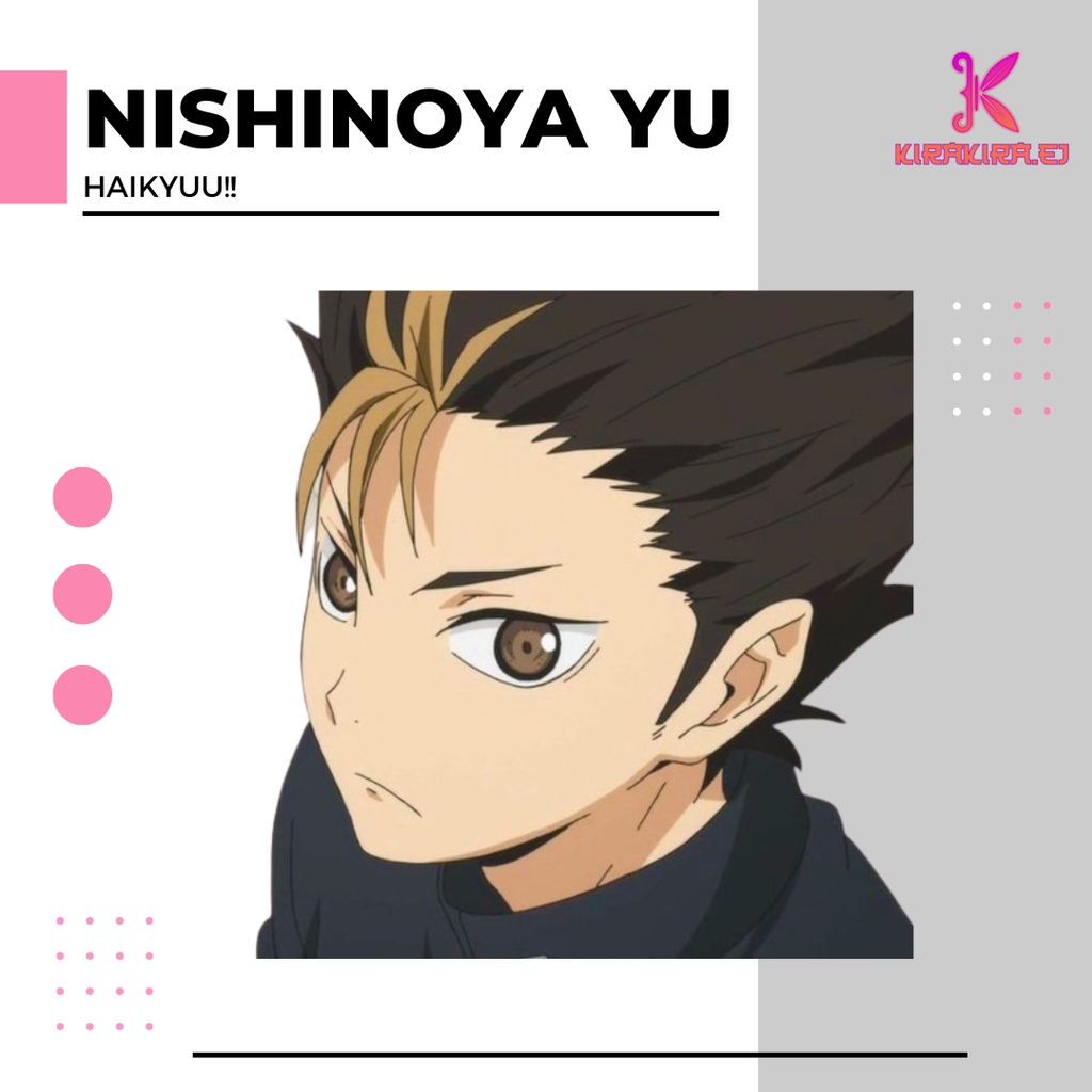 STICKER Nishinoya Yu Sticker | Haikyuu | Laminated Anime Sticker ...