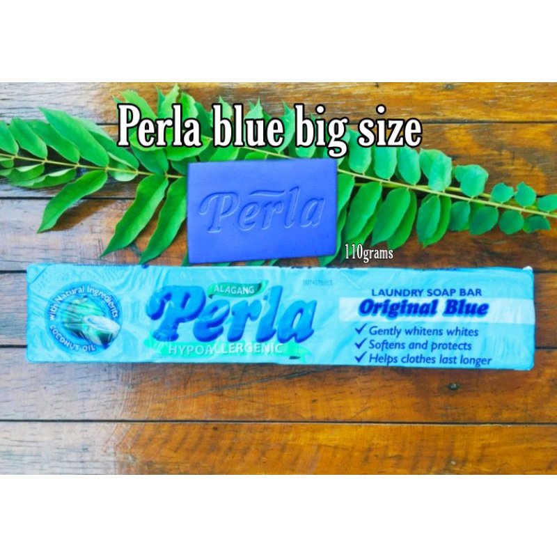1x4 Pcs Original Perla Blue 110g ( big size ) | Shopee Philippines