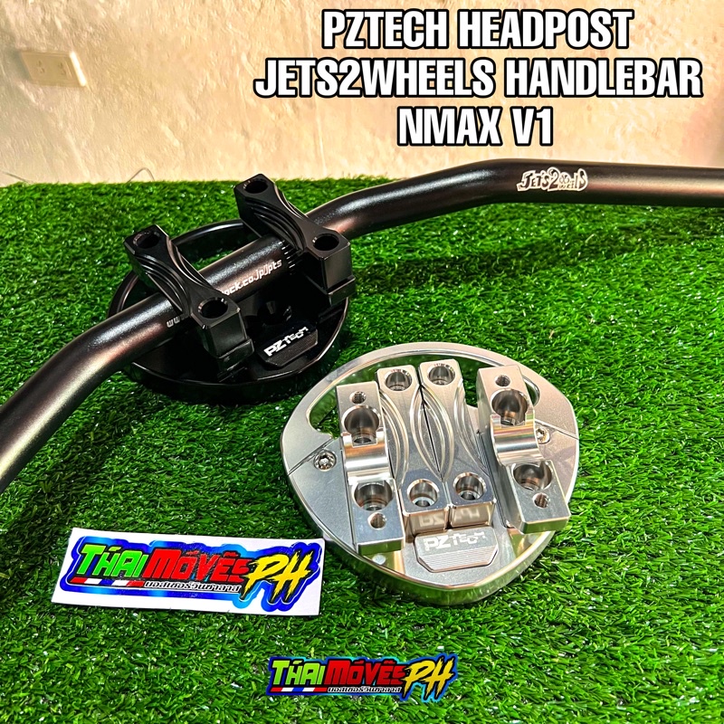 PZTECH HEADPOST and JETS2WHEELS HANDLEBAR for NMAX Version 1 | Shopee ...