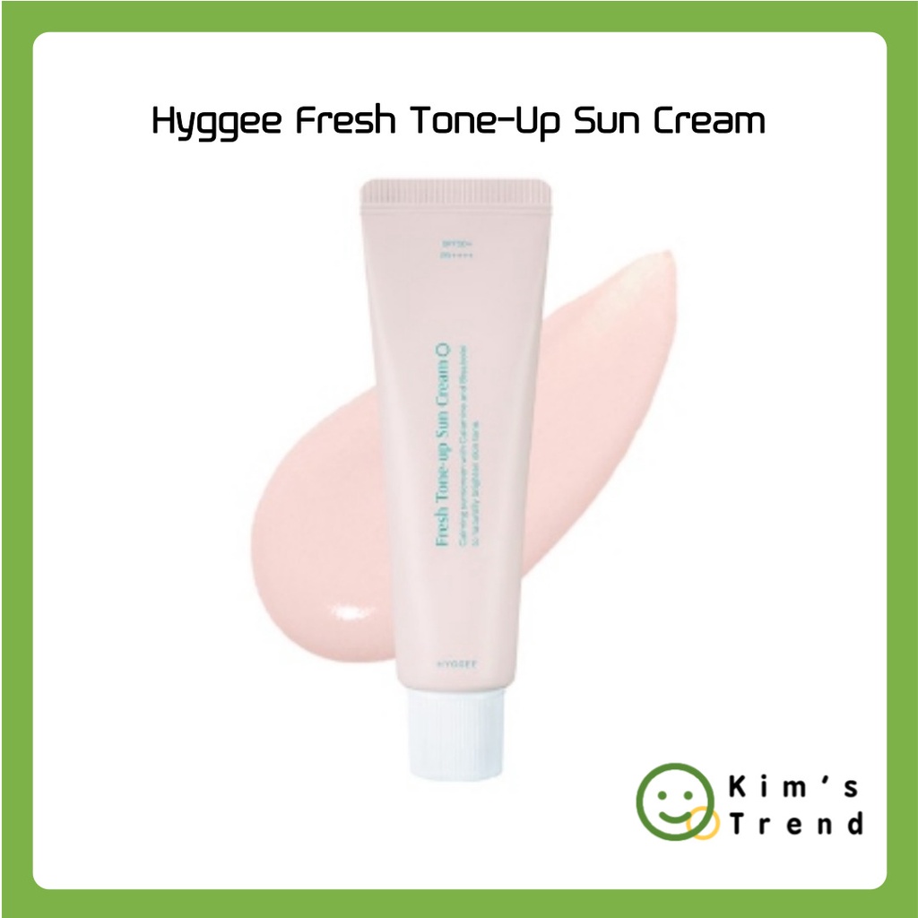 [Hyggee] Fresh Tone-Up Sun Cream SPF50+ PA++++ (50ml) Korean Skincare ...