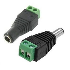 1PAIR 12V DC Male + Female Power Balun Plug Connector | Shopee Philippines