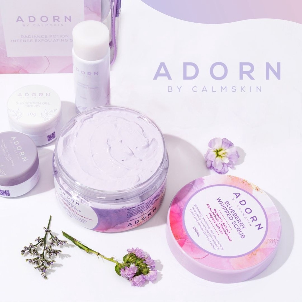 ADORN Blueberry Whipped Scrub and Chimchaghan Soap 70g 10x Whitening ...