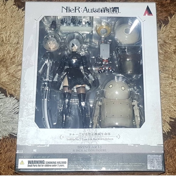 Orig Nier Automata Bring Arts YoRHa No.2 Type B & Machine Lifeform ...
