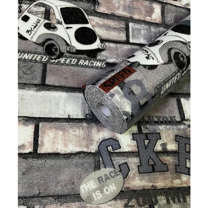 JT3 3D Linen Wall Sticker PE Foam Waterproof Anti-collision Self ...