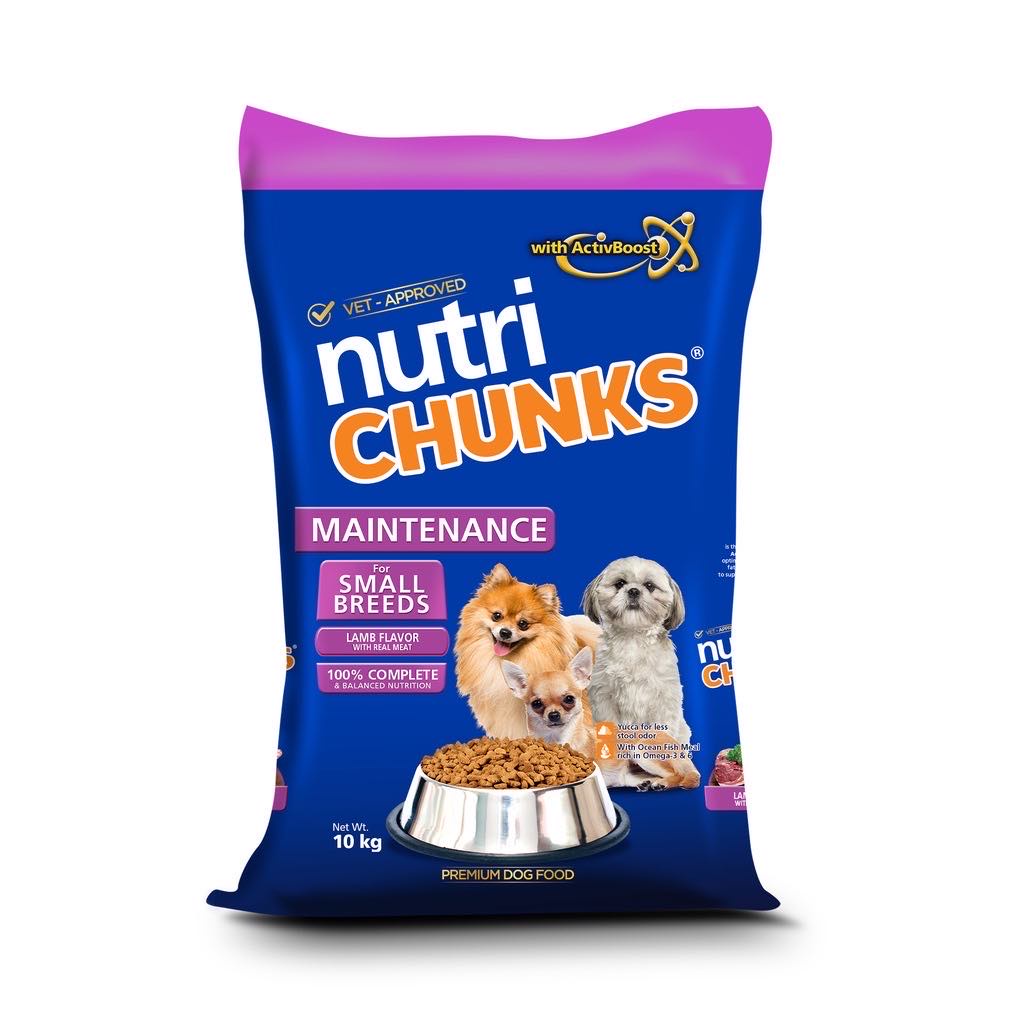 NEW NEW Nutri Chunks (NutriChunks) Adult Dog Food Lamb SMALL BREED ...