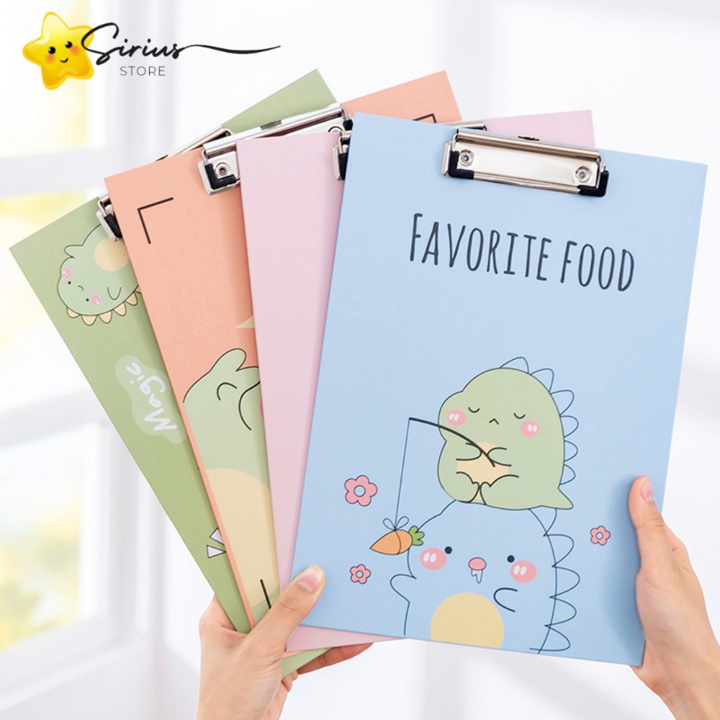 Cute Character A4 Clipboard / A4 Street Board / Aesthetic Exam Board ...