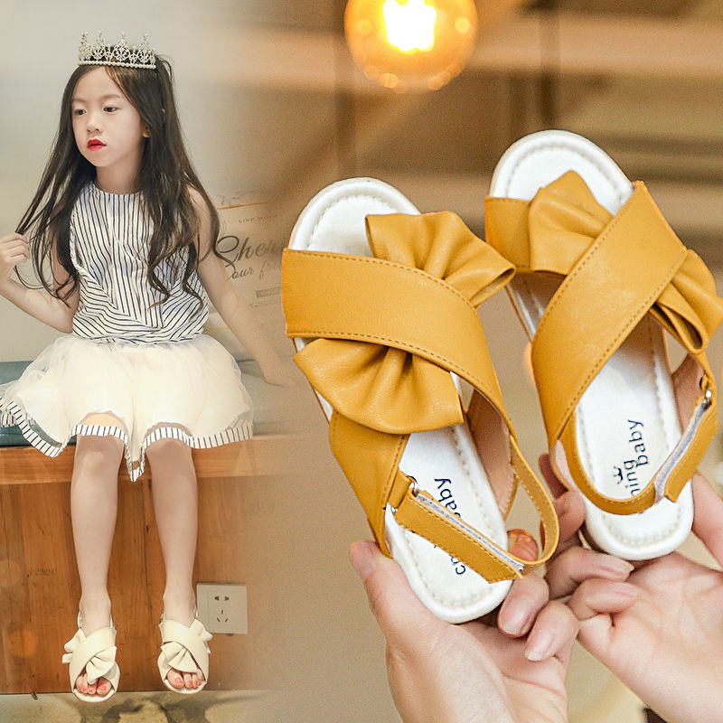 Sandalyas ng mga bata Mga sandalyas ng sanggol na pambata para sa tag-araw na mga sapatos na ...