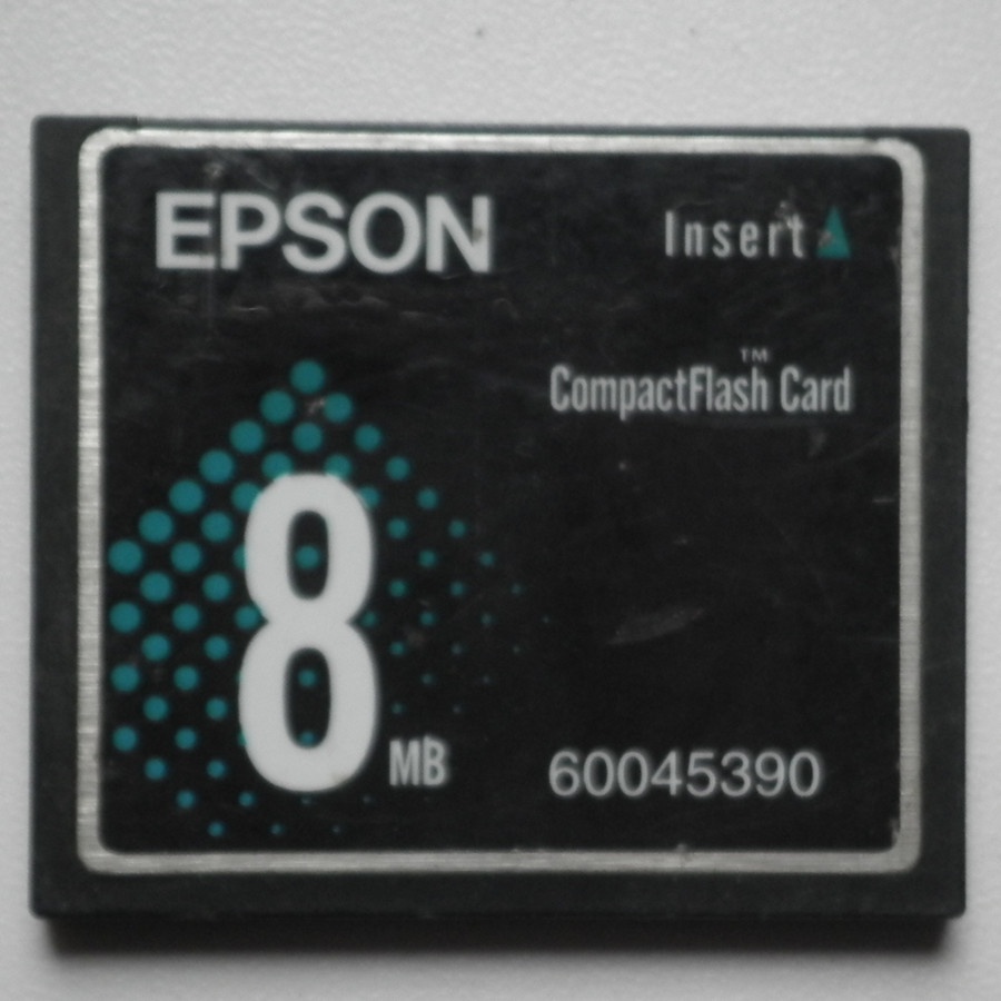 EPSON 8MB CompactFlash CF memory card | Shopee Philippines