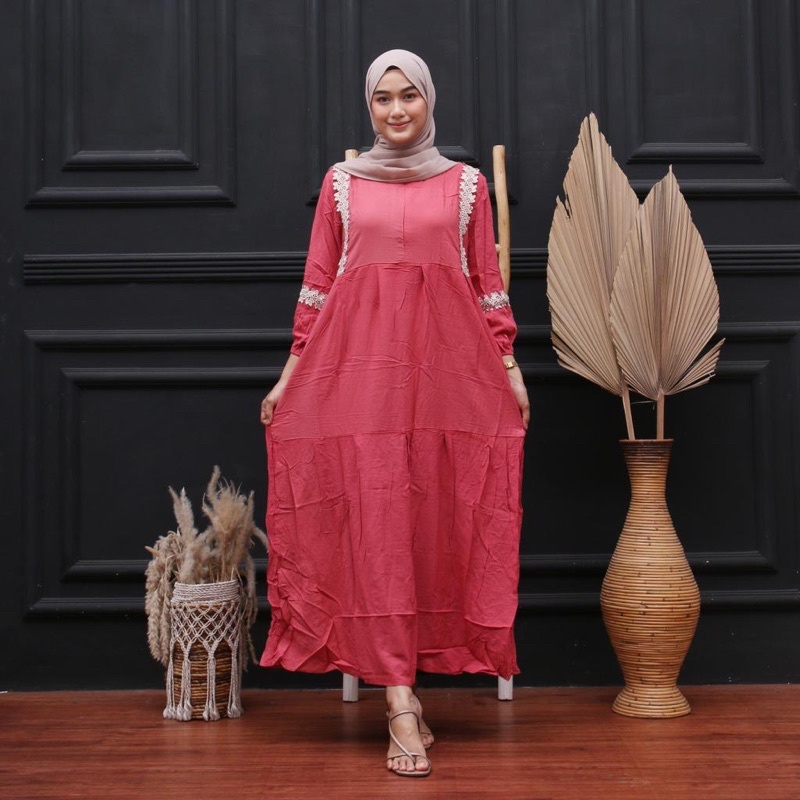 Noni ARABIC DASTER LATEST PLAIN DASTER BUSUI LONG SLEEVE DASTER PREMIUM ...